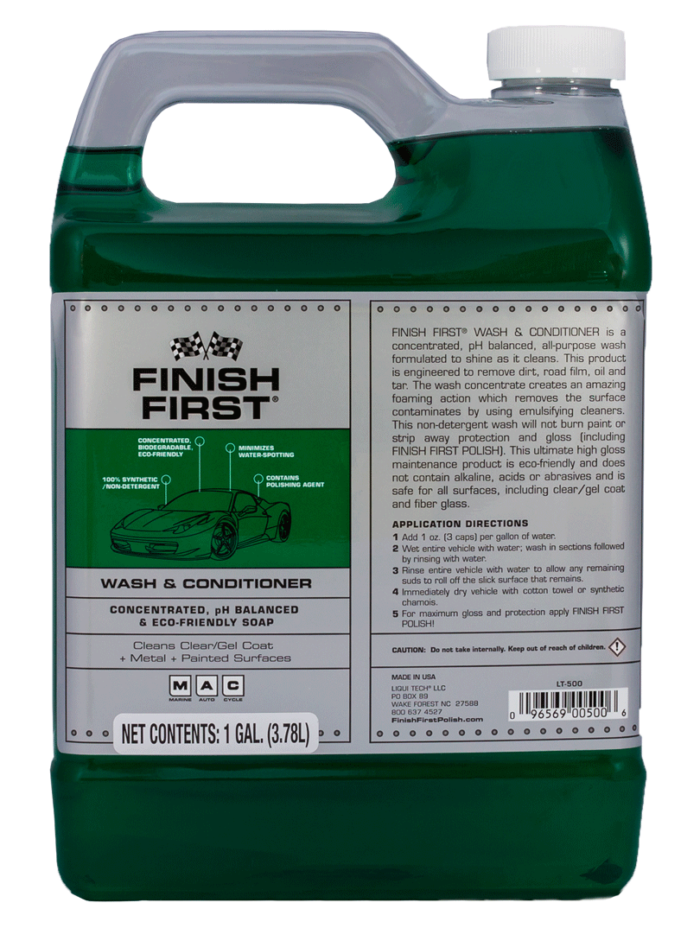 Finish First Wash & Conditioner - Finish First® Auto, Marine & Cycle ...
